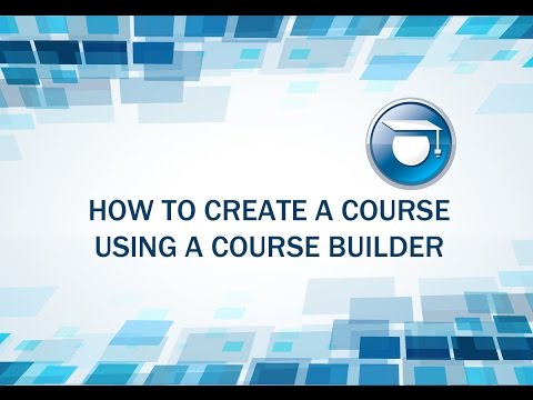 JoomlaLMS: How to Create a Course using a Course Builder - YouTube