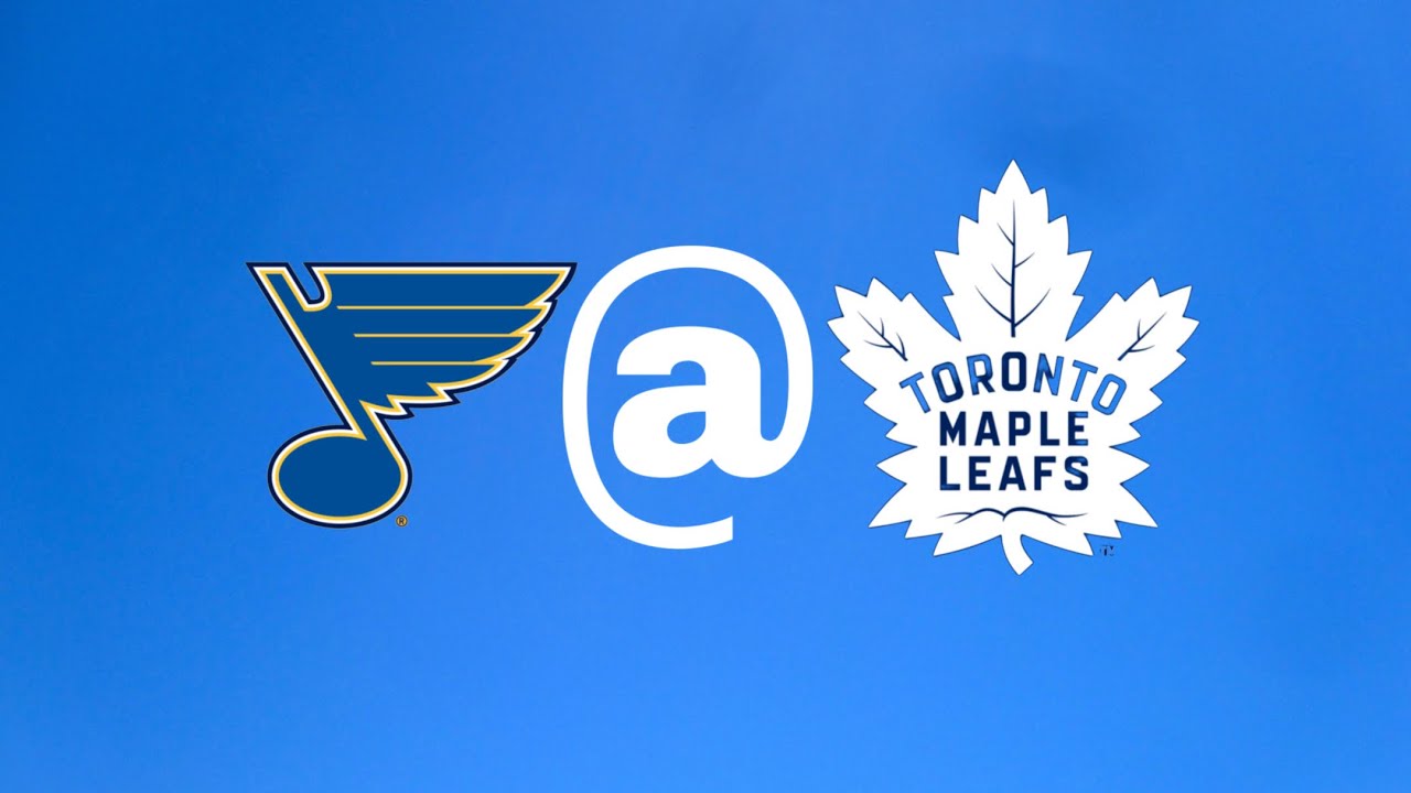SuperMann! Toronto maple leafs vs St Louis blues review! - YouTube