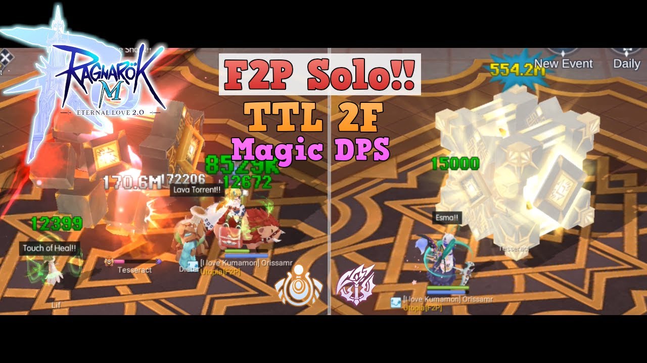 [F2P Solo] TTL 2F Tesseract: Magic Begetter vs. Soul Binder (42% depo ...