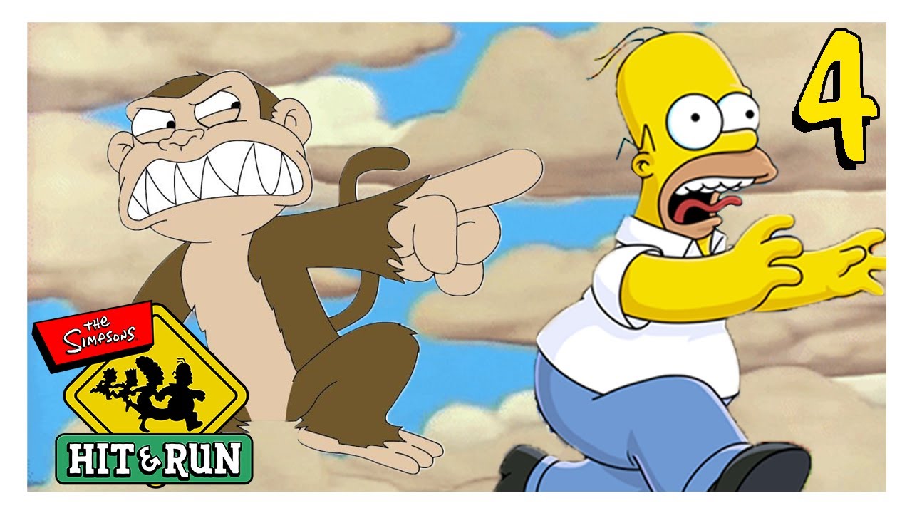 The Simpsons Hit and Run - EP 4 - MONKEY BUSINESS - YouTube