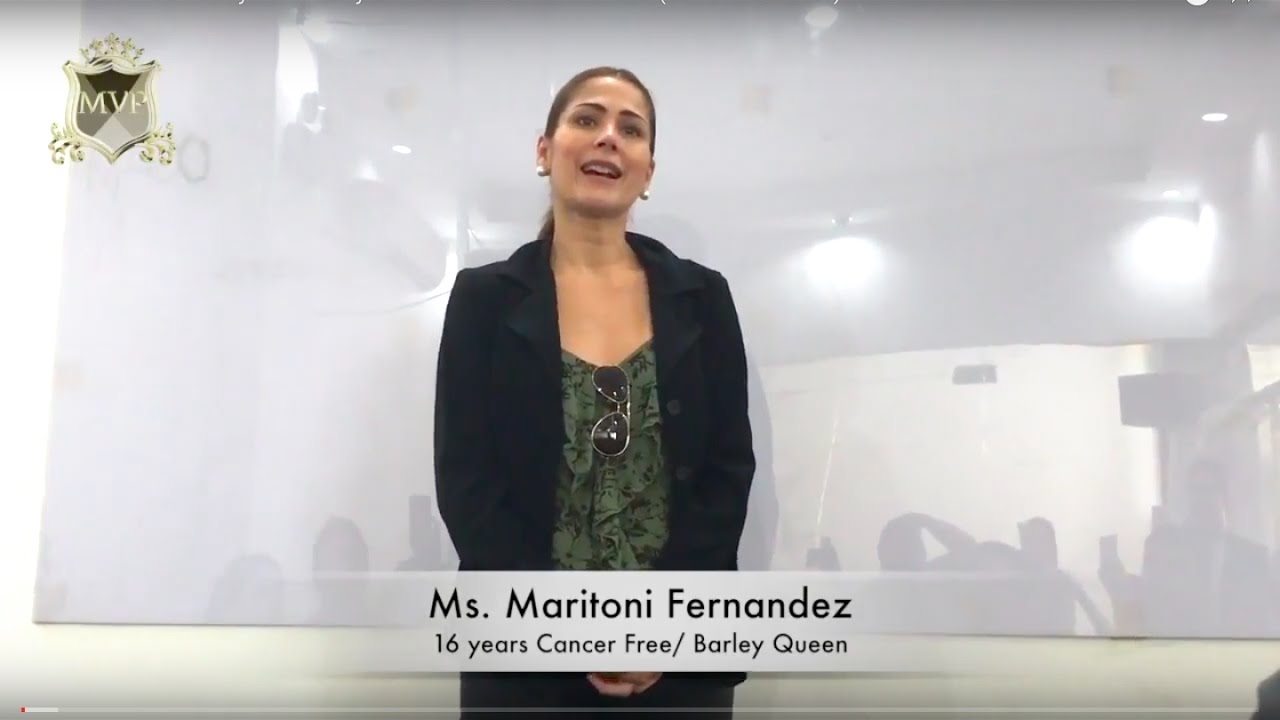 IAM Worldwide Barley Testimony of Ms. Maritoni Fernandez (Cancer ...