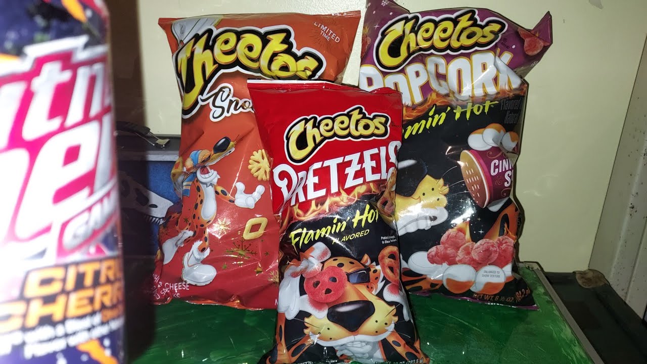 iTaste Cheetos and a Mountain Dew - YouTube