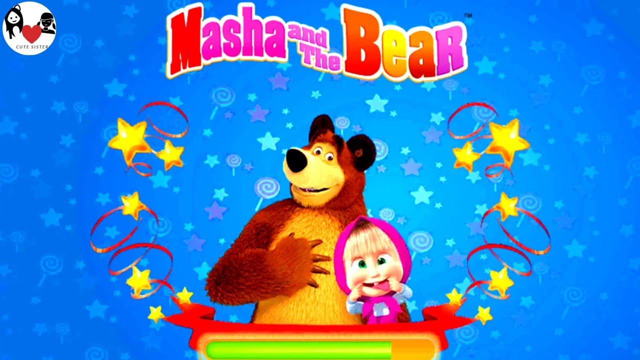 Masha and the Bear - Game Over 🎯🧸🕹(Kids Games) - YouTube