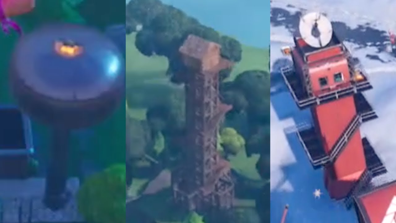 DANCE ON TOP OF A WATER TOWER, RANGER TOWER AND AN ATIR TRAFFIC CONTROL ...