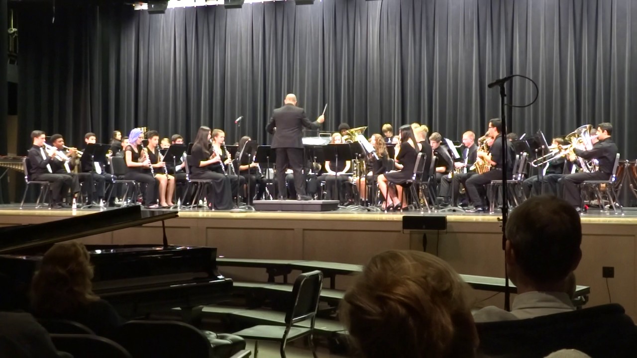 Addison Red Line by Webster Schroeder Wind Ensemble December 2016 - YouTube