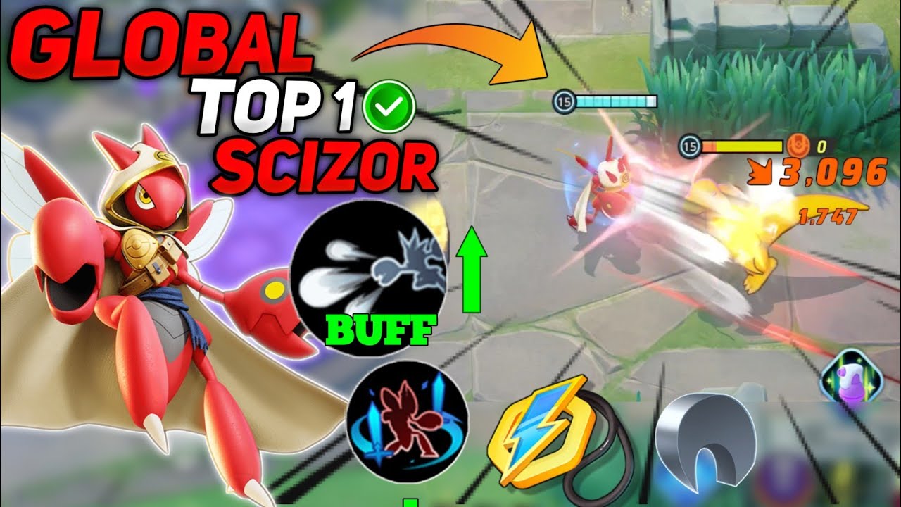 New Global Top Rank no.1 Scizor build for Bullet Punch! Scizor user ...