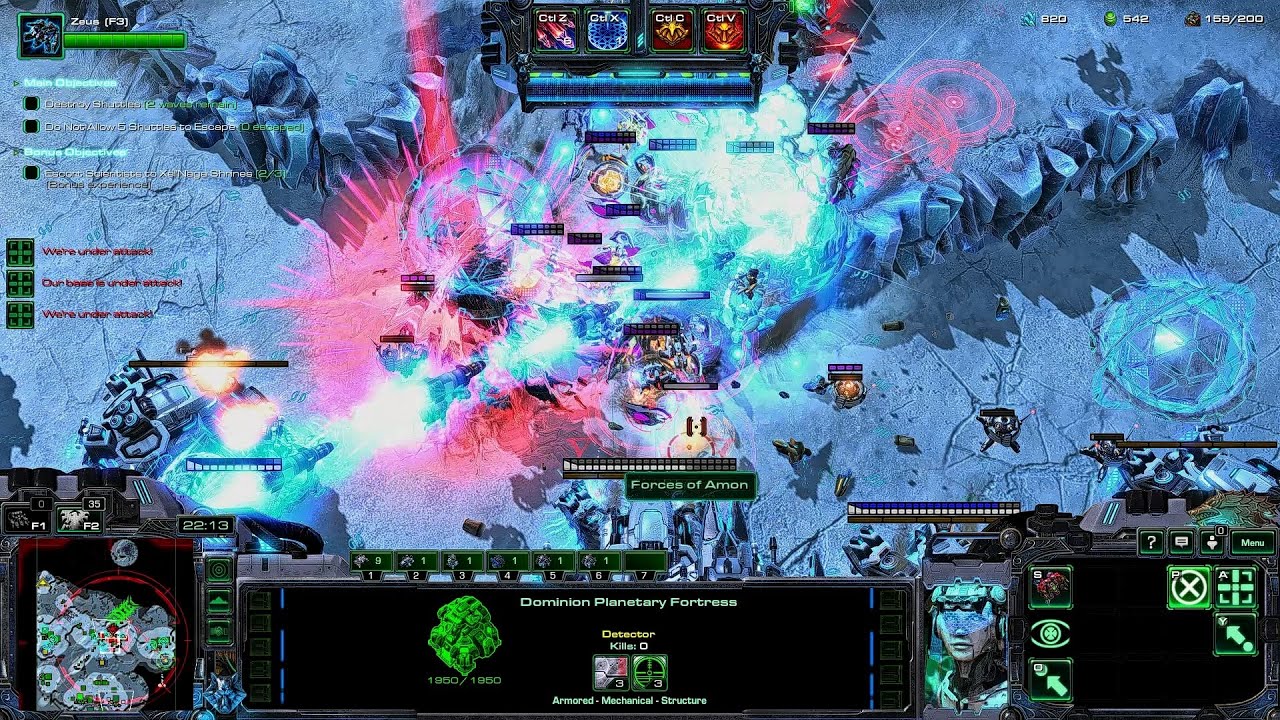 SC2 Nexus Co-Op Void Launch Valerian Mengsk Solo GamePlay - YouTube