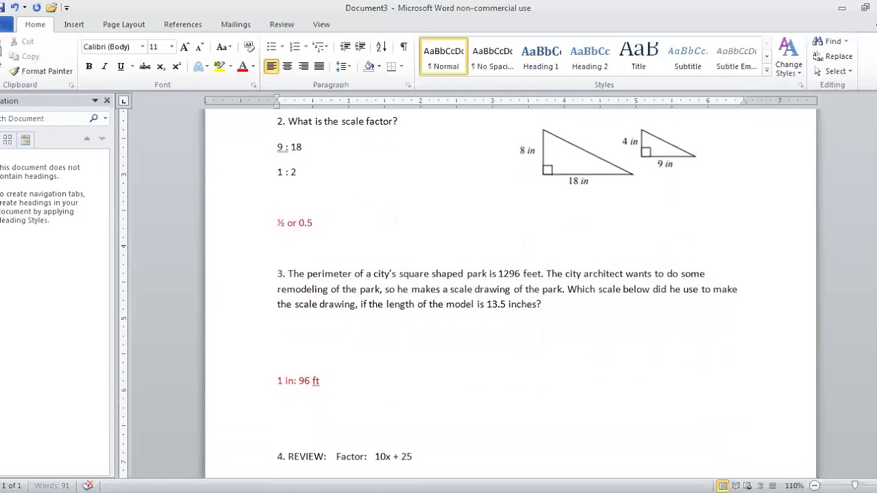 find the scale answers and explanations - YouTube