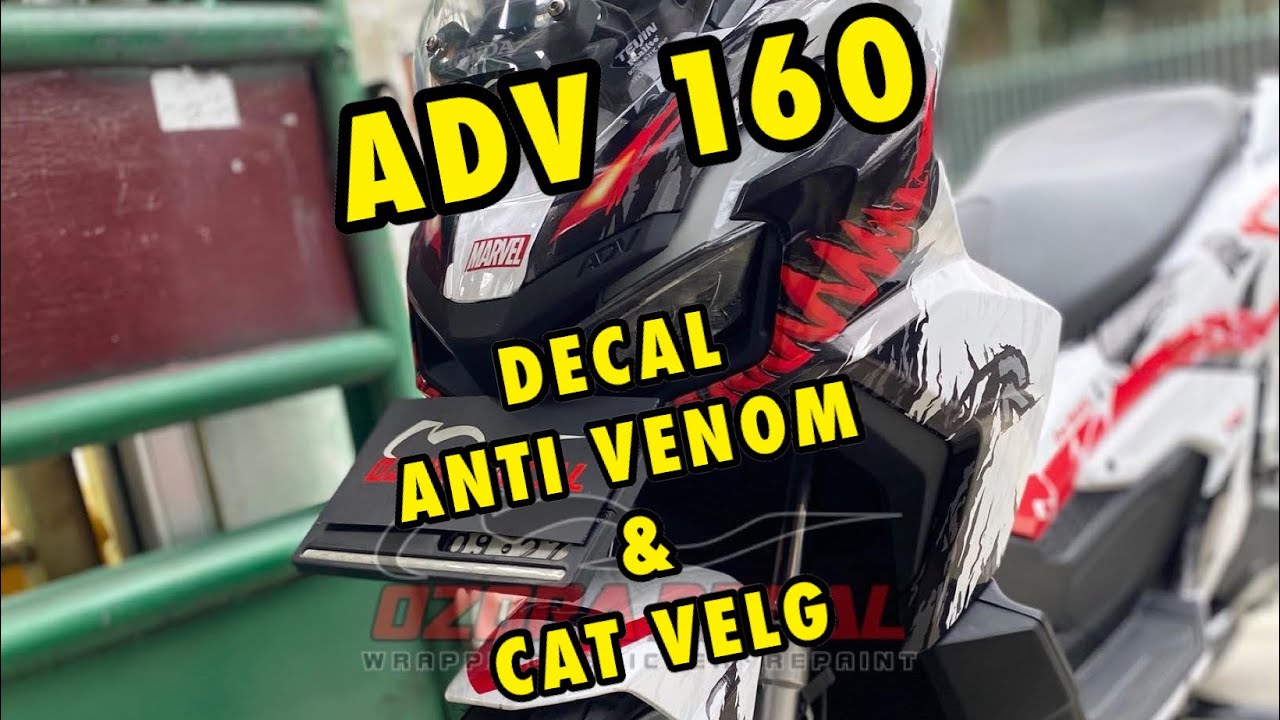 Decal ADV 160 Anti Venom - YouTube