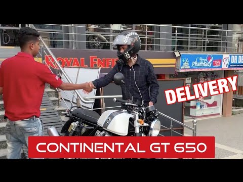 TAKING DELIVERY OF CONTINENTAL GT 650 TWIN || ICE QUEEN || ROYAL ...