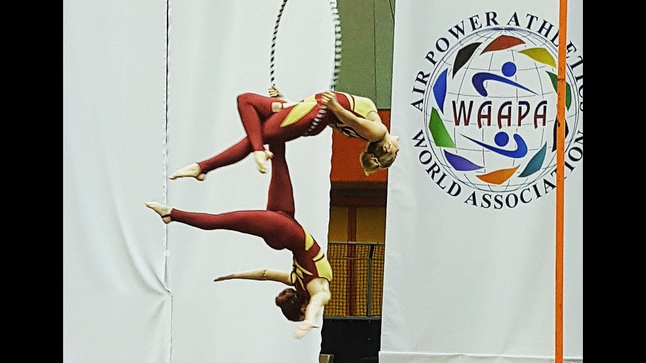 World Championship - Petra Molnar, Anett Bakonyi / Aerial Hoop Duo ...