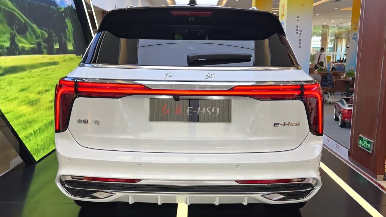 2022 Hongqi E-HS9 luxury SUV in-depth Walkaround - YouTube
