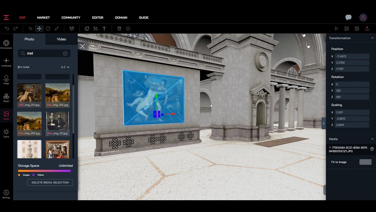 Making The Metropolitan Museum of Art using Virtual world platform ...