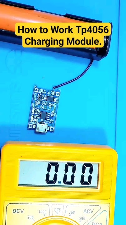 How to Work TP4056 Charging Module | #module | #tp4056 - YouTube