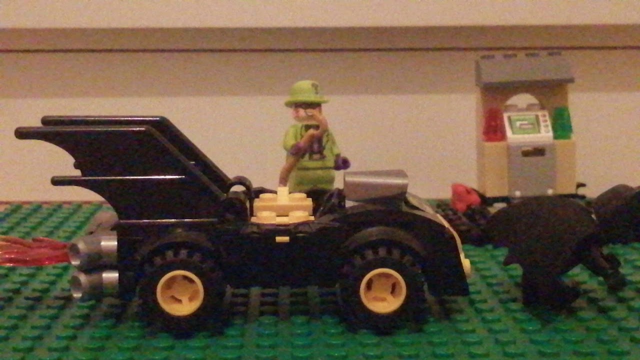 Lego batman vs the riddler - YouTube