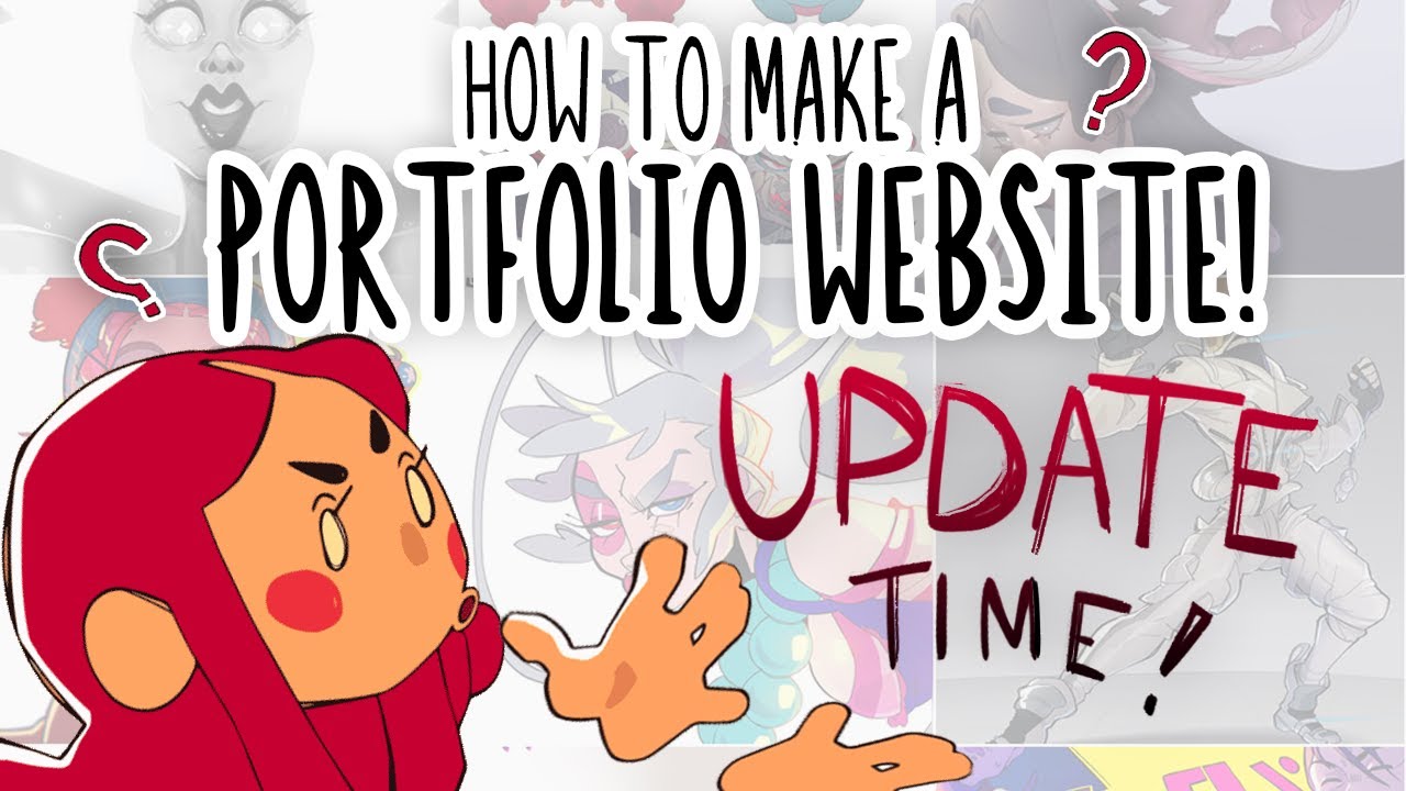 How to make a portfolio website | Updating mine! - YouTube