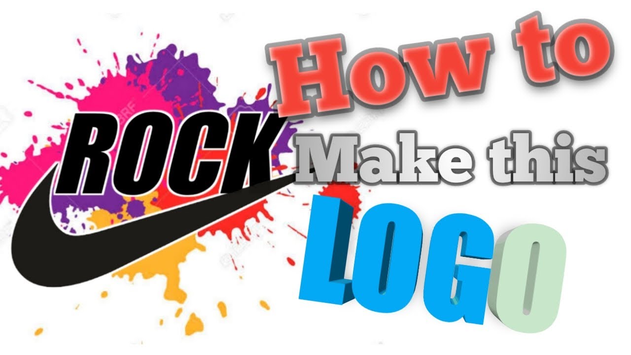 How to Make Parody Logo Nike brand on Android Phone in Pixellab - YouTube