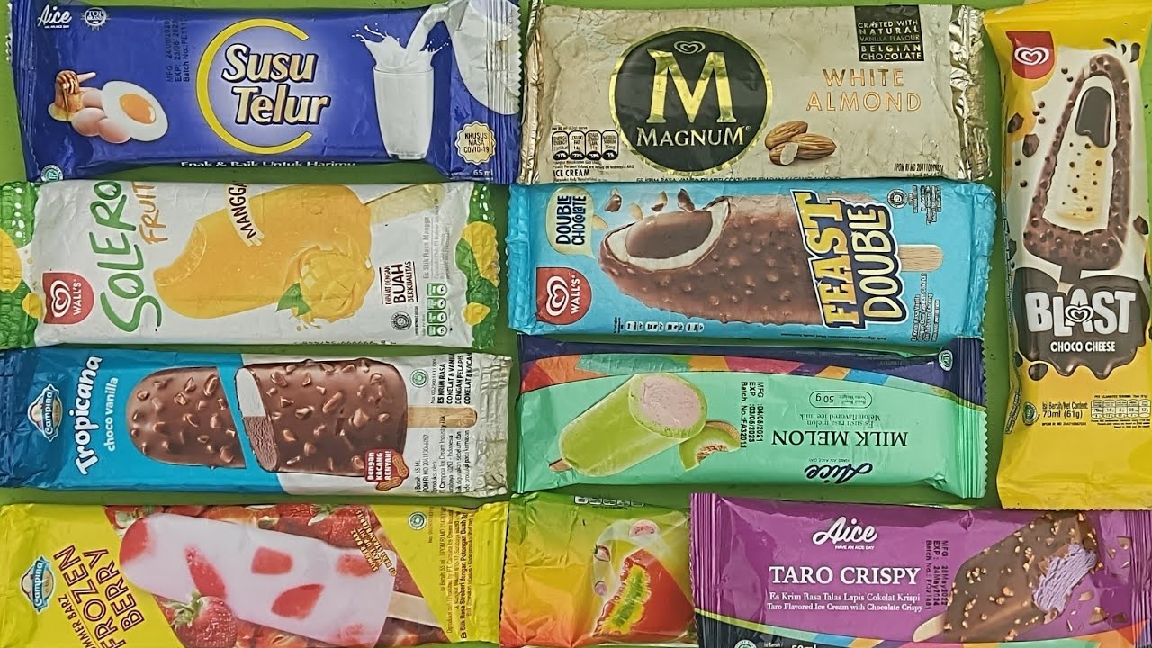 ES KRIM PADDLE POP, ES KRIM TROPICANA, ES KRIM SUSU TELUR, ES KRIM ...