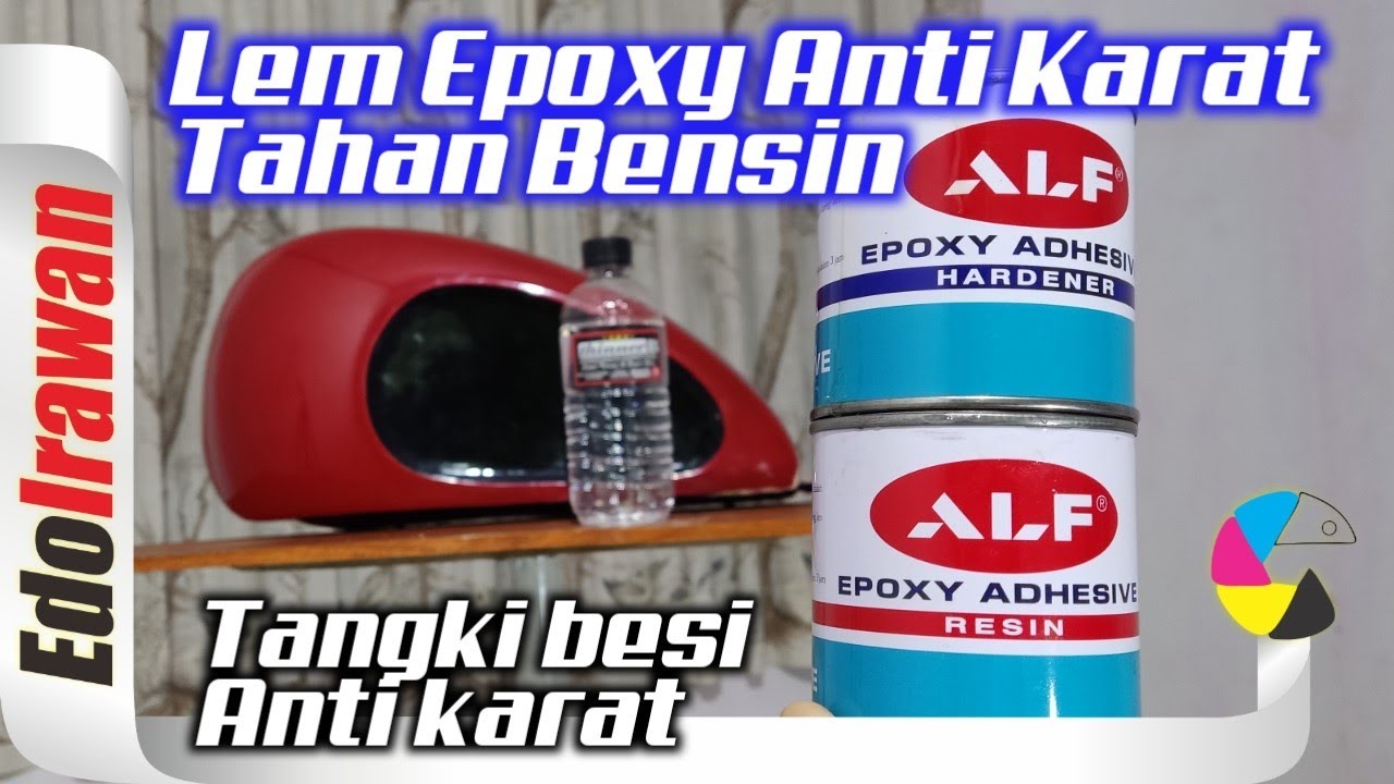 Anti Karat Tahan Bensin, epoxy resin untuk tangki besi - YouTube