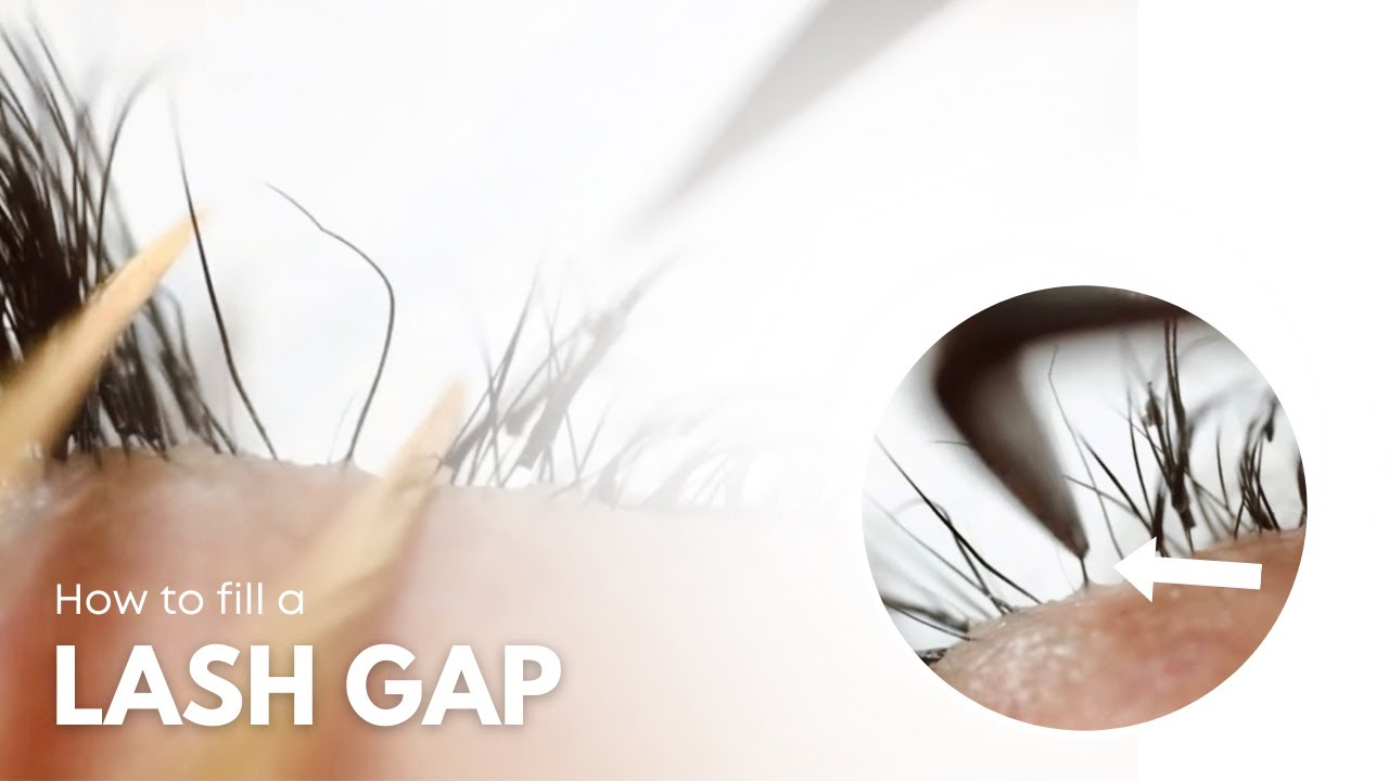 Lash Extension 101: Beginner Lash Tips / How to Fill a Lash Gap - YouTube