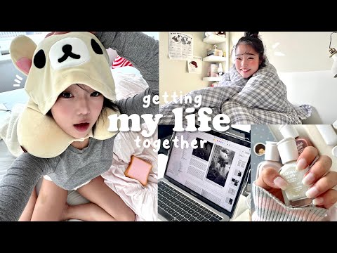 Trying to GET MY LIFE TOGETHER🍋: Productivity 101,  New camera unboxing, events, etc.