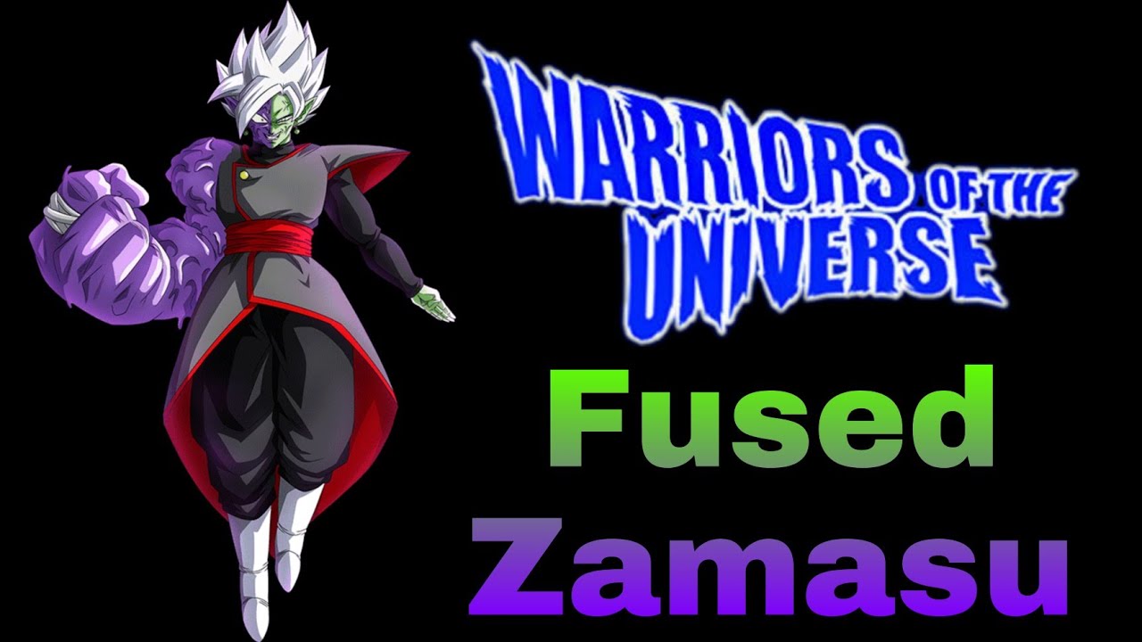 How to make Fused Zamasu all forms in Warriors of the Universe - YouTube