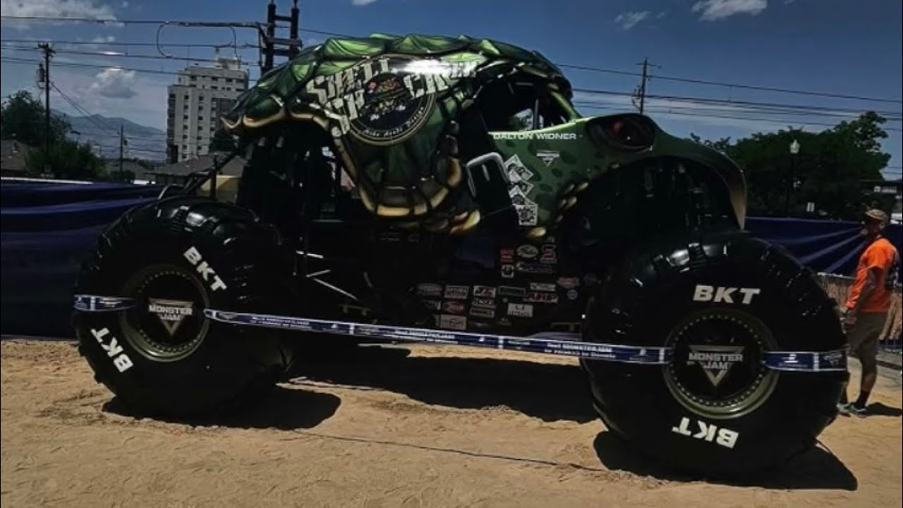 Dalton Widner Shell Shocked Theme Song Monster Jam 2025 Team Throttle ...