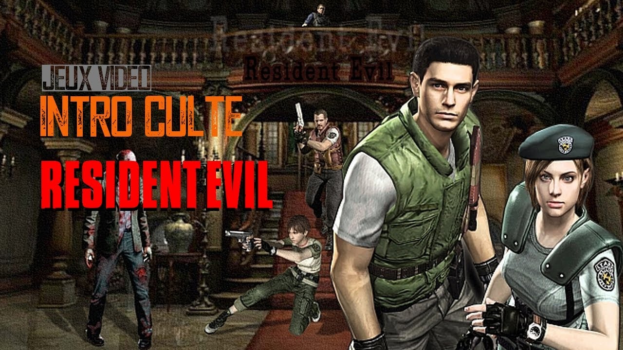 Resident Evil 1 ( ps1) - intro culte du jeux vidéo - 🎃 Trouille Et ...