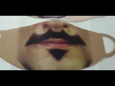 artificial face mask - YouTube