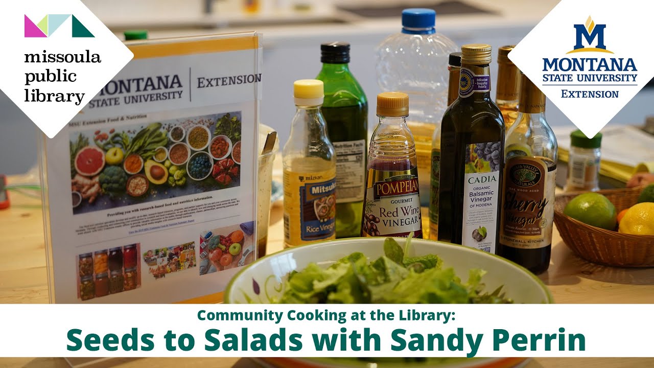 Community Cooking at the Library: Seeds to Salads with Sandy Perrin ...