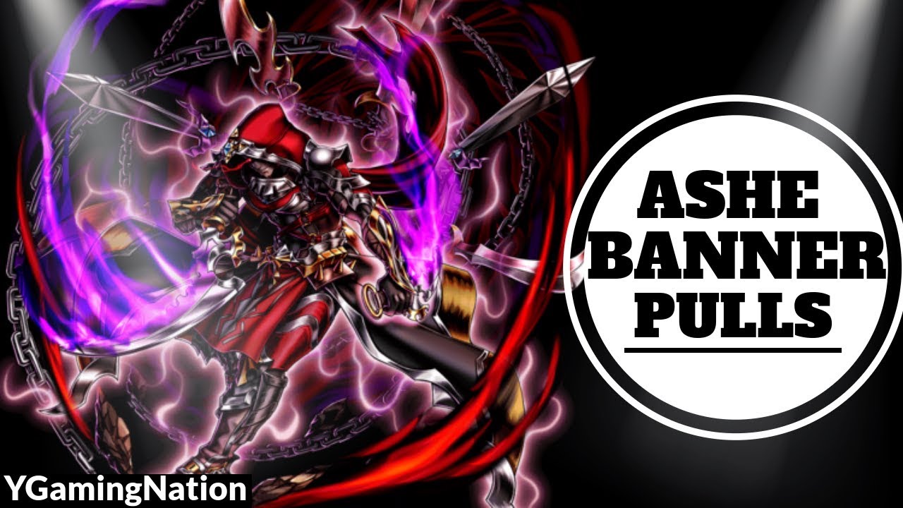 Grand Summoners - Ashe Banner Pulls (1000+ Crystals) - YouTube