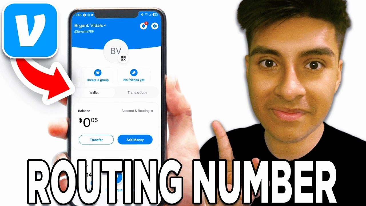 How To Find Routing Number On Venmo! - Tutorial - YouTube