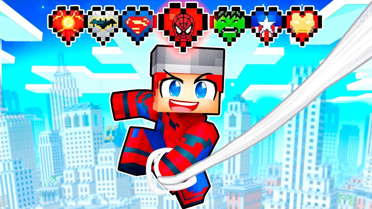 Gara Has SUPERHERO HEARTS In Minecraft! - YouTube