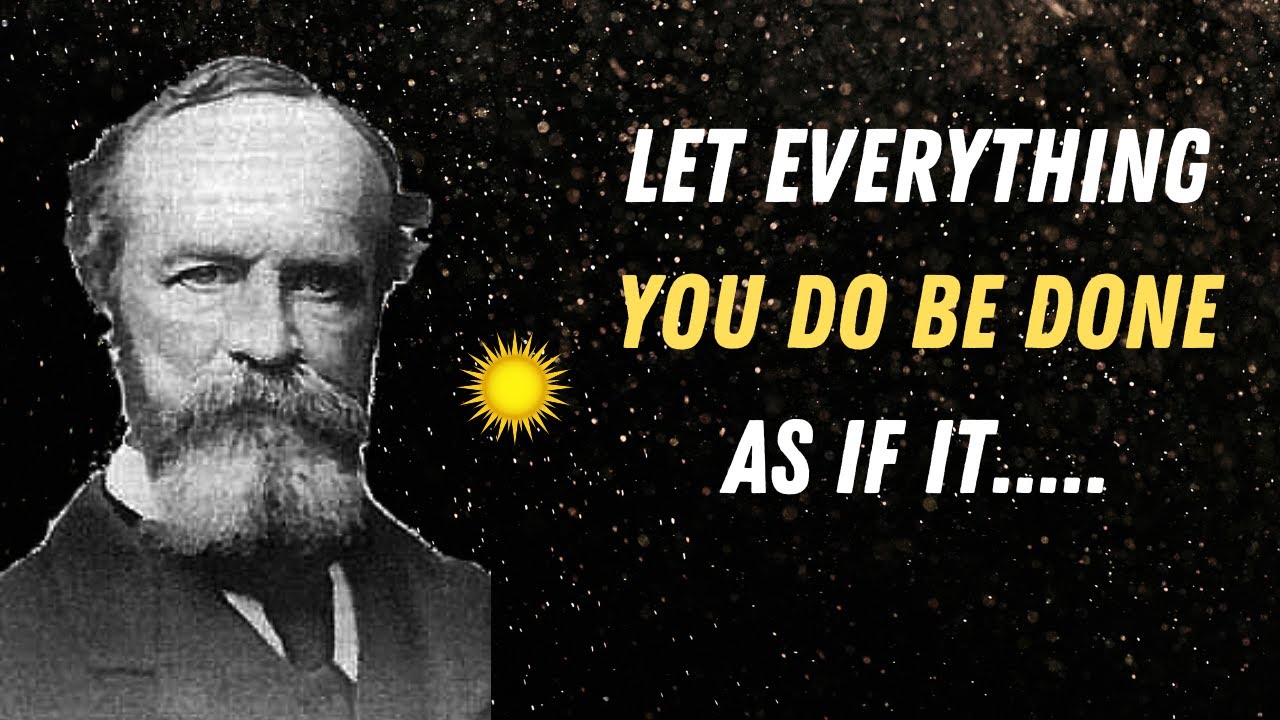 Experiments by Father of American psychology WILLIAM JAMES . # ...