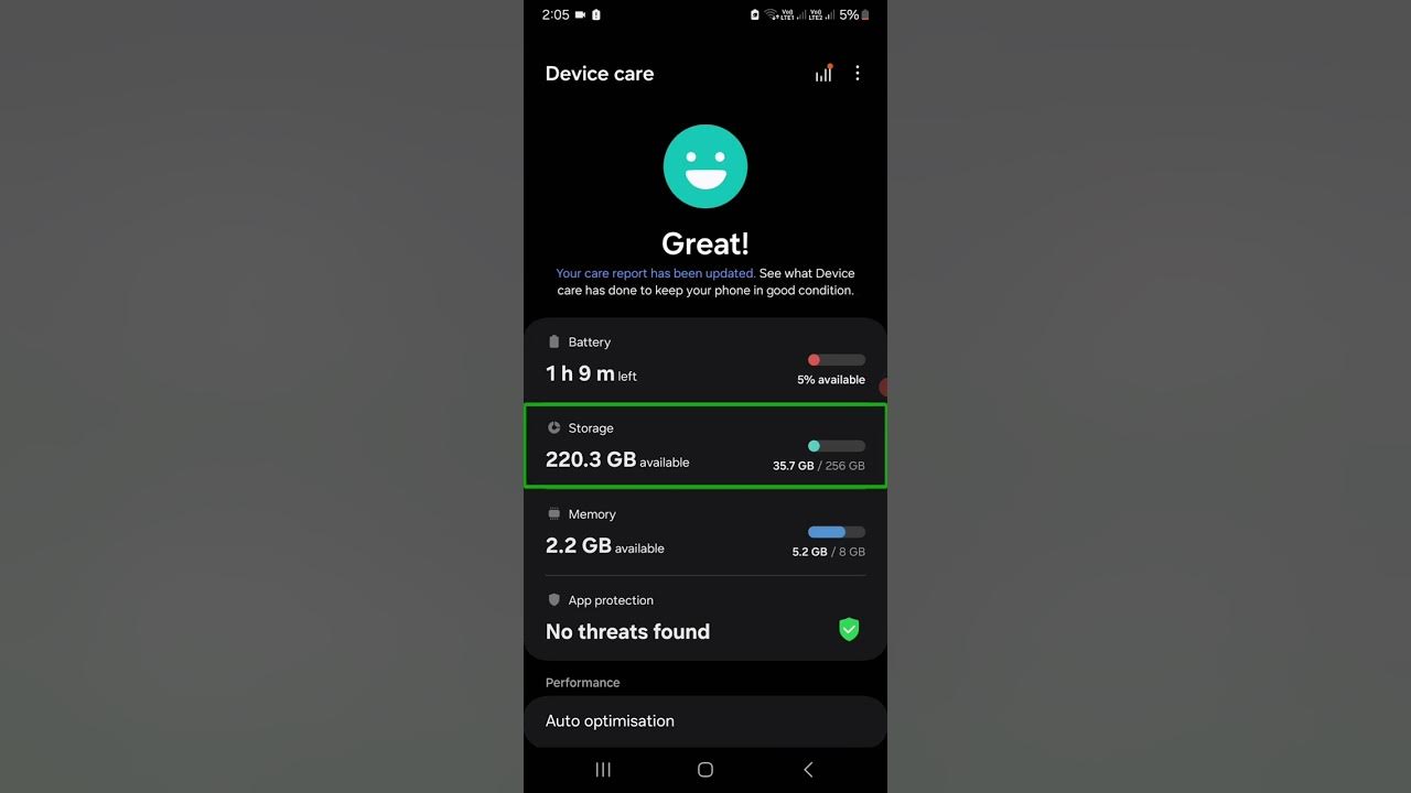 "How to Use Samsung Device Care with TalkBack Screen Reader: Step-by-Step Guide" - YouTube