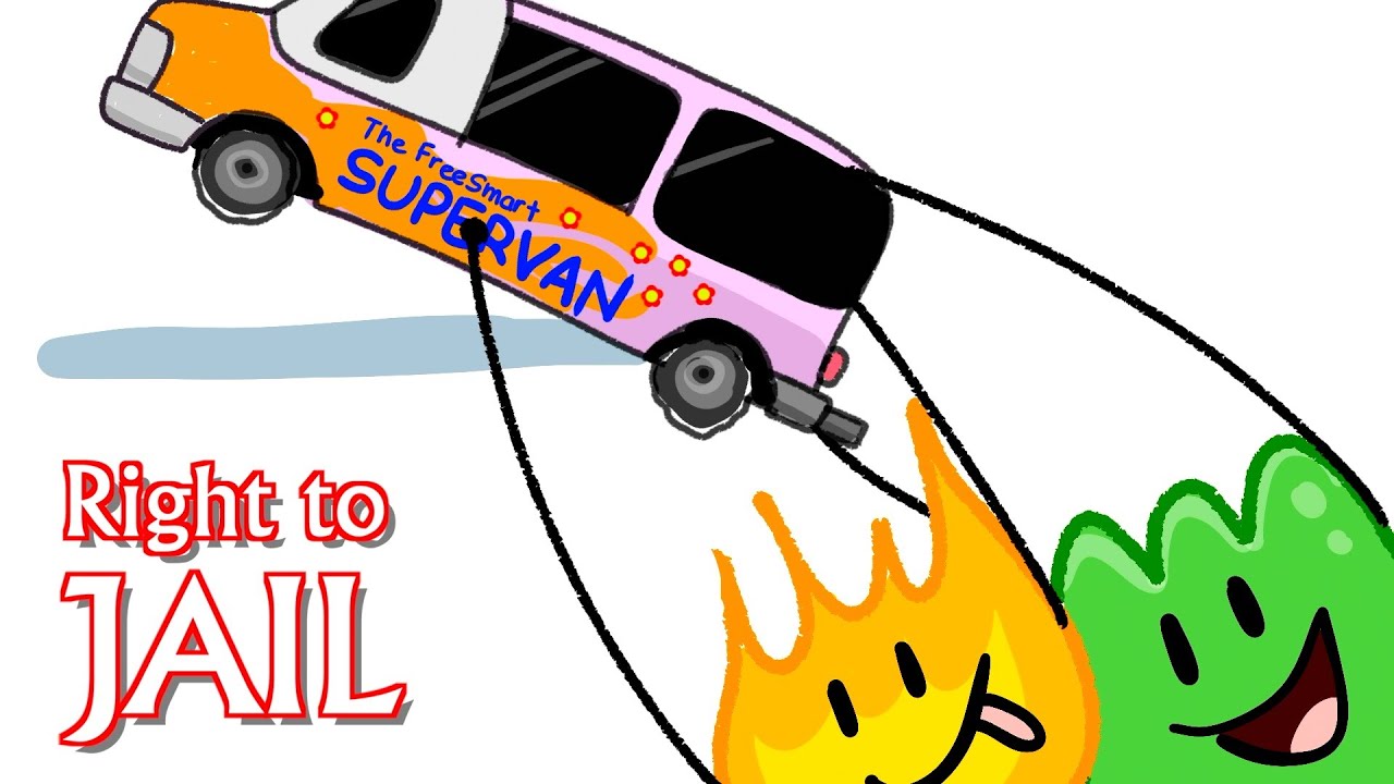 BFDI RIGHT TO JAIL | bfdi animation meme - YouTube