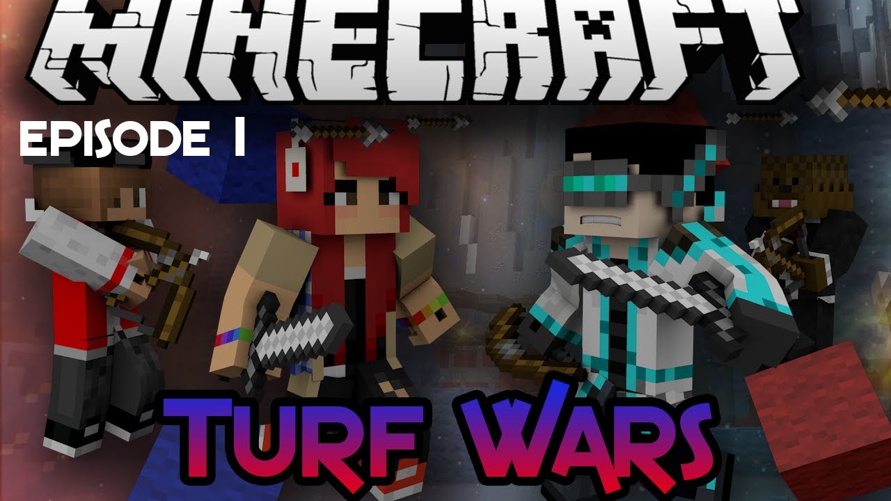 Minecraft - Turf Wars - Goku, you are mine! [1] - YouTube