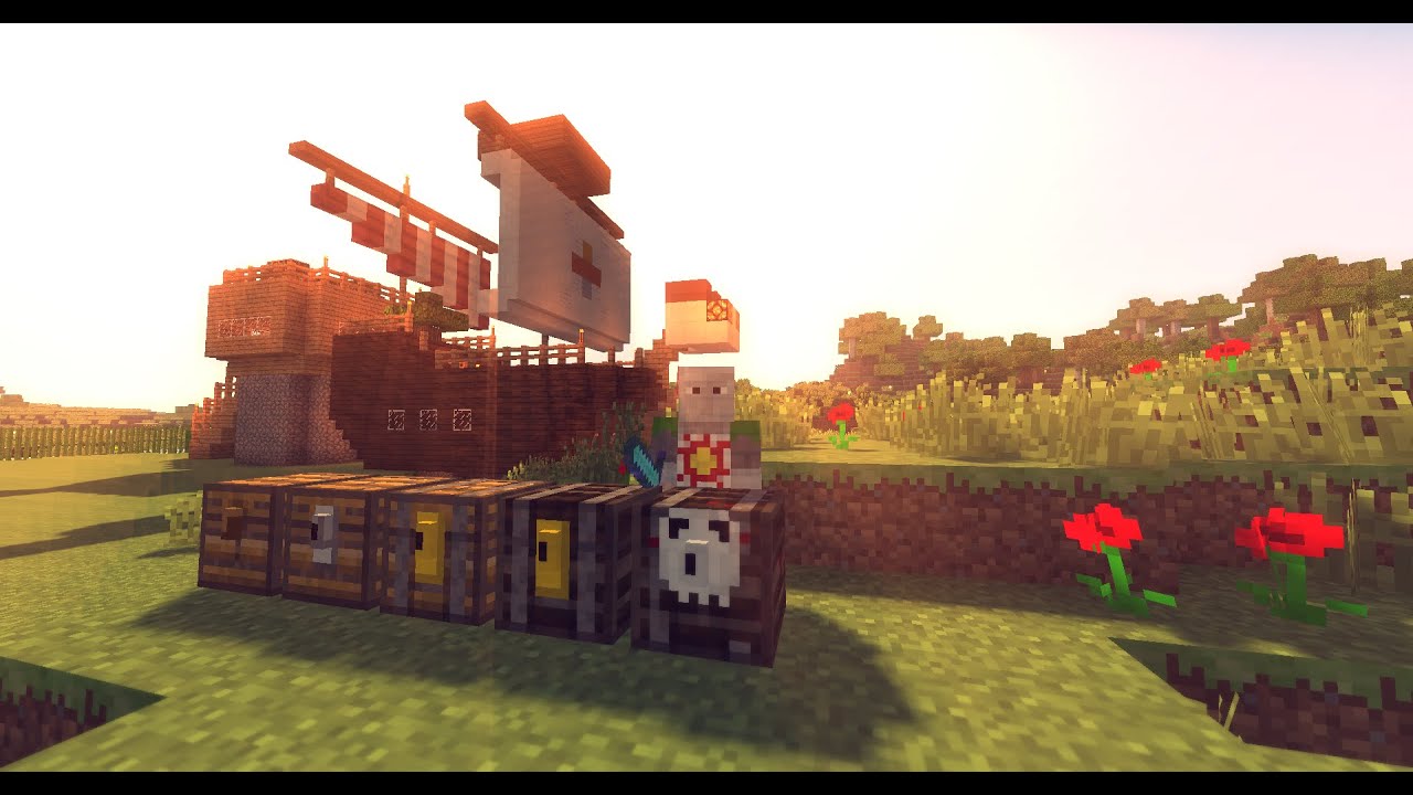Treasure Mod y Shaders 1.7.10 - Minecraft Mod Reviews - Ser pirata a lo ...