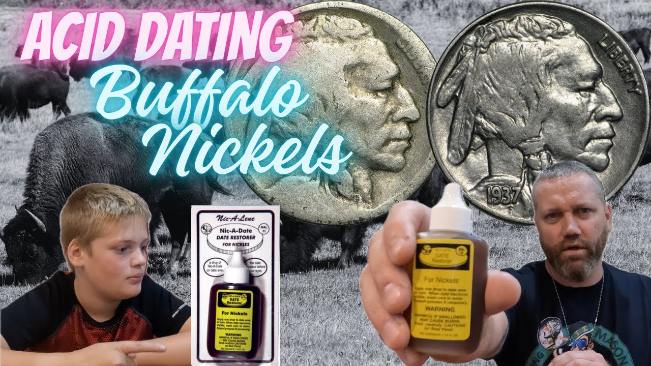 Nic-A-Date (Acid Dating) Buffalo Nickels #coinrollhunting #nickels # ...