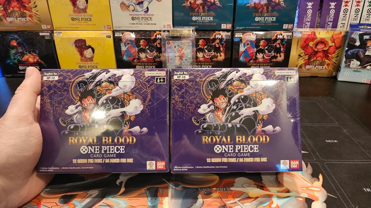 Can We Pull a SP Newgate?! 👑 OP-10 Royal Blood Booster Box Opening ...