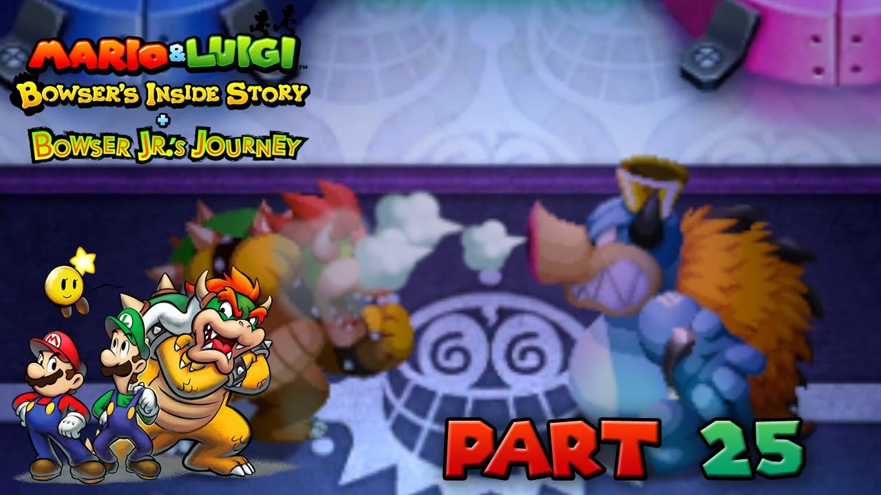 Mario & Luigi: Bowser's Inside Story 3DS - Part 25 - Boss Blizzard ...
