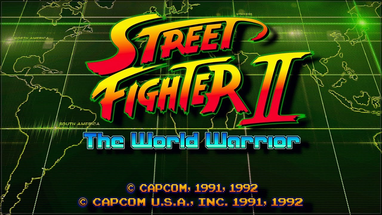 A.M.T. - Street Fighter ストリートファイターⅡ [Title screen-Character Select ...