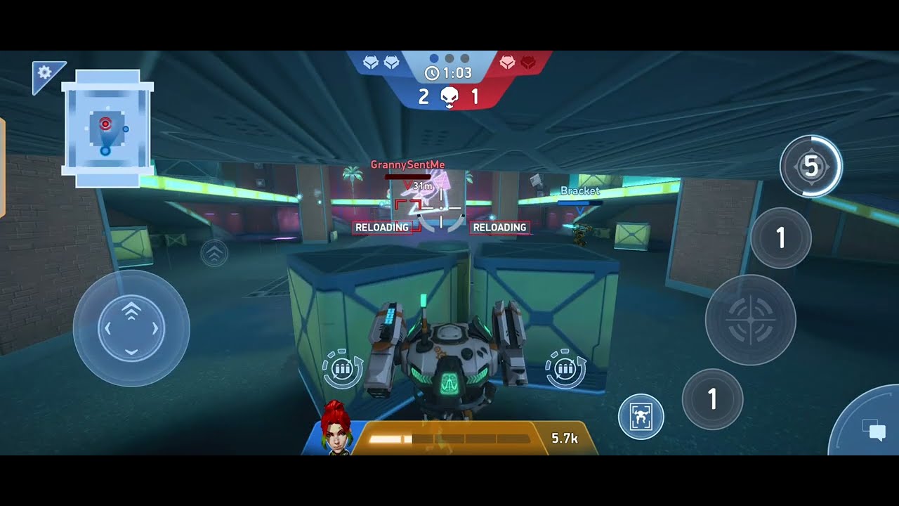 Mech arena (2v2) #gameplay - YouTube