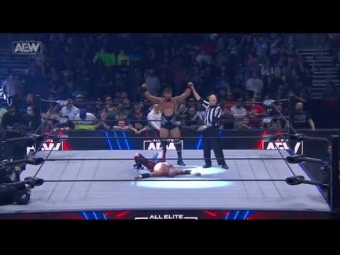 AEW Dynamite 1/24/2024 - Wardlow Defeats Trent Barretta In A World Title Tournament Match - YouTube