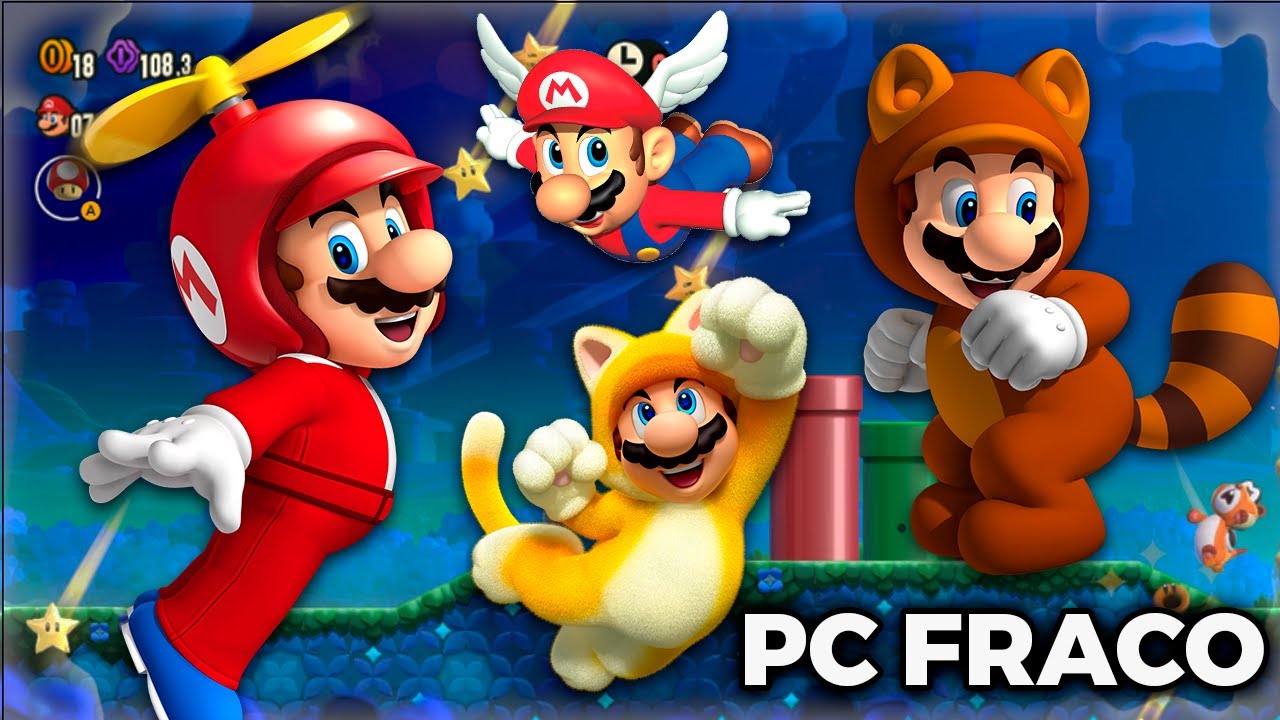 Os Melhores Jogos do Mario Para PC FRACO ( FAN GAMES ) - YouTube