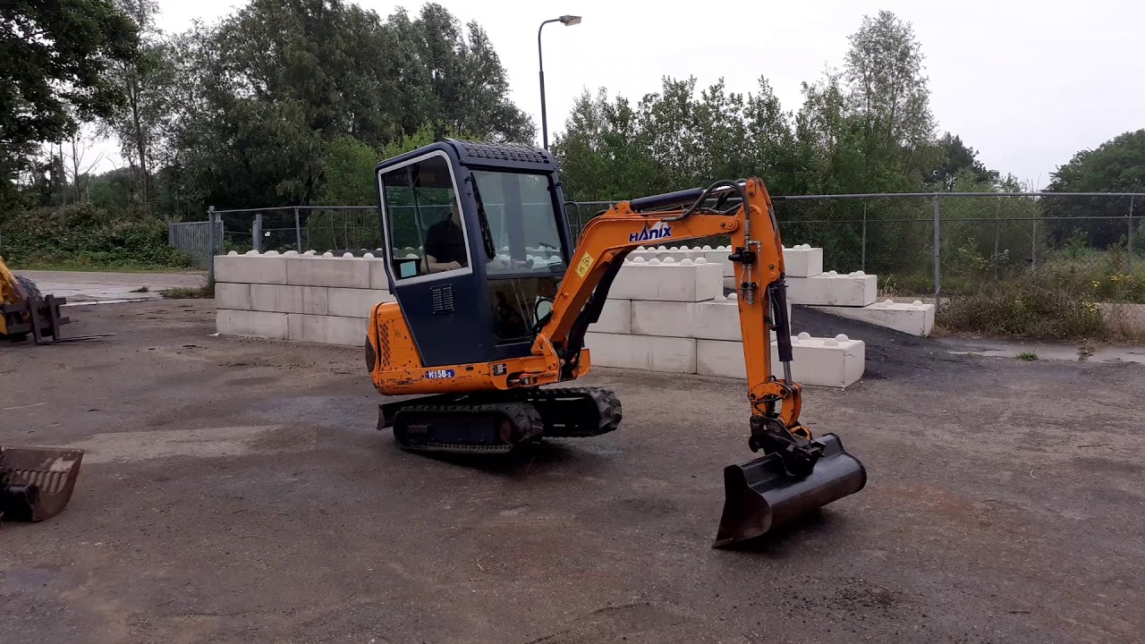 hanix H15B 2, bj 2005, 2 717 uur - YouTube