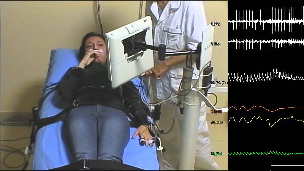 Valsalva maneuver example - YouTube