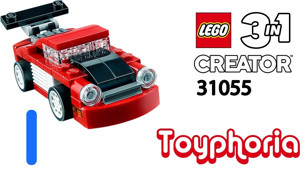 Red Racer 31055 - LEGO CREATOR 3in1 | Let's Build [Part1] - YouTube