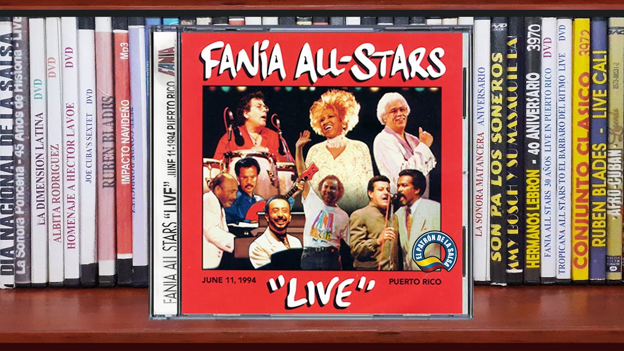 💽 PUERTO RICO/ADORACION - FANIA ALL STARS "LIVE" (PatrónDeLaSalsa ...