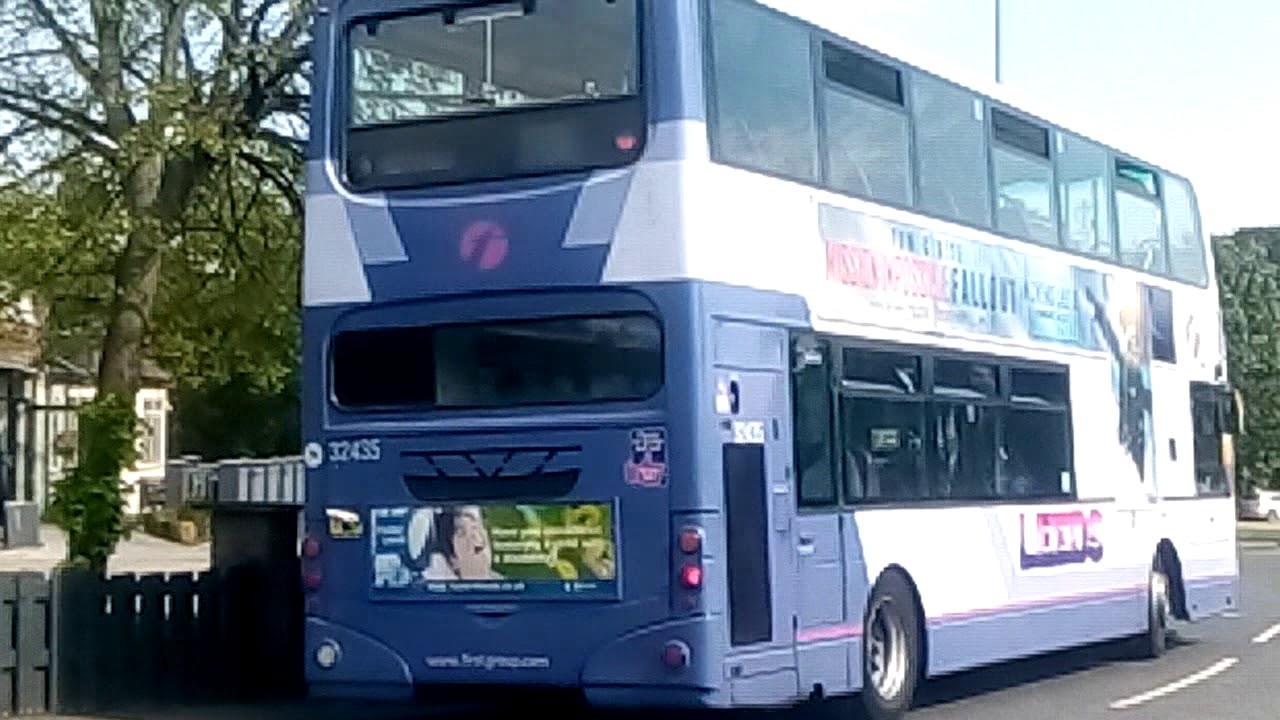 First Leeds Volvo B7TL Wright eclipse Gemini 32435 - YouTube